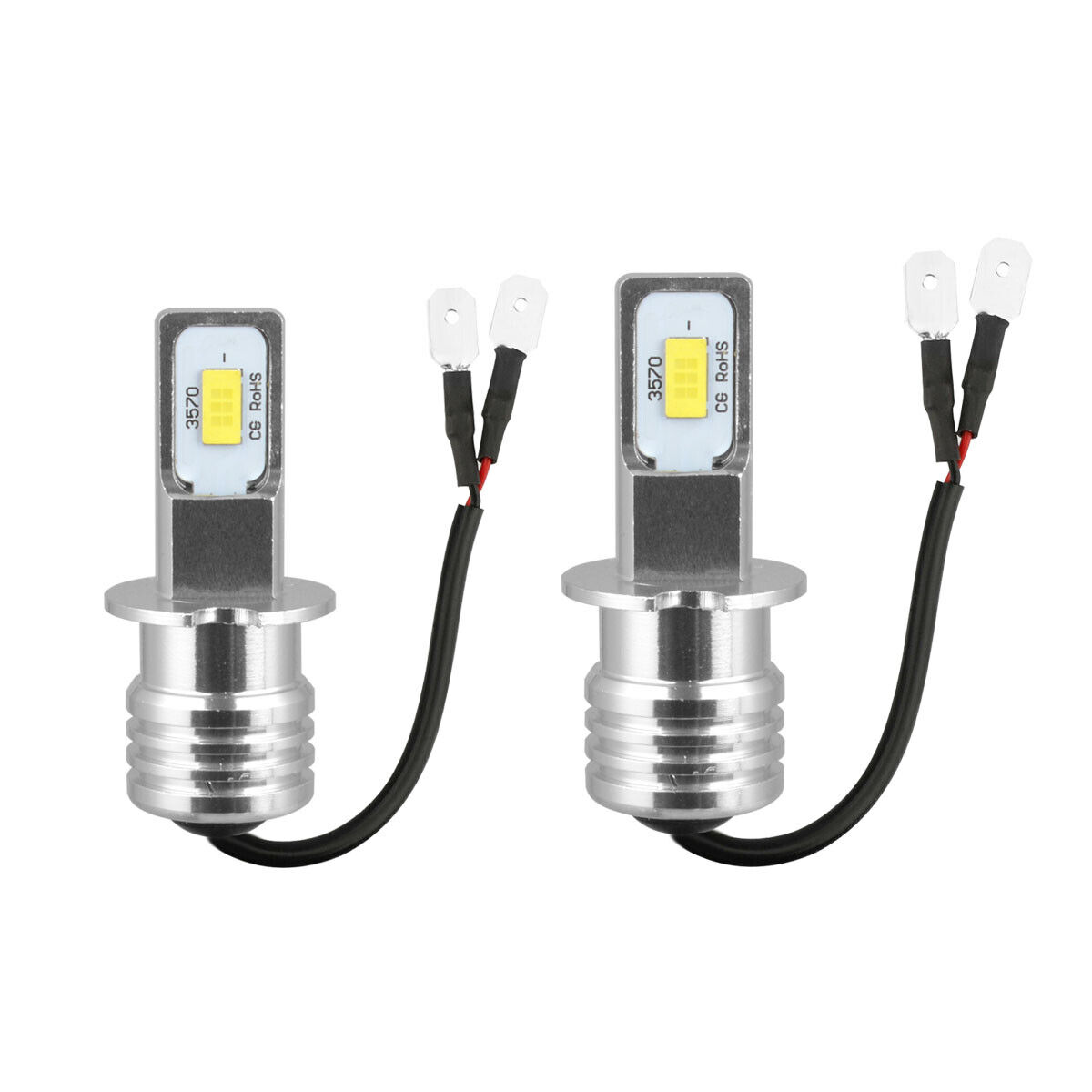 H3 LED Bulb for Fog Lights, 1:1 Size (LB007) - Klass Auto Lights